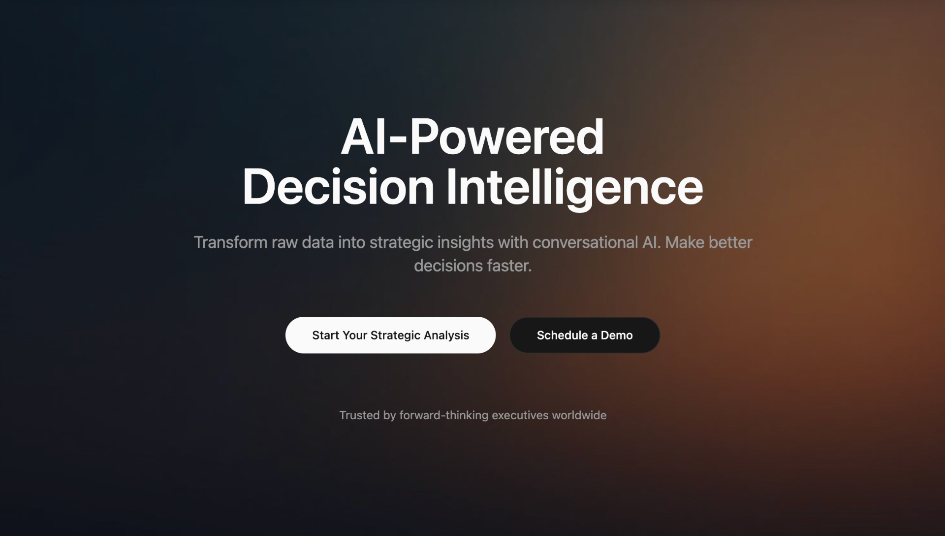 CoLeader - AI-Powered Decision Intelligence Platform